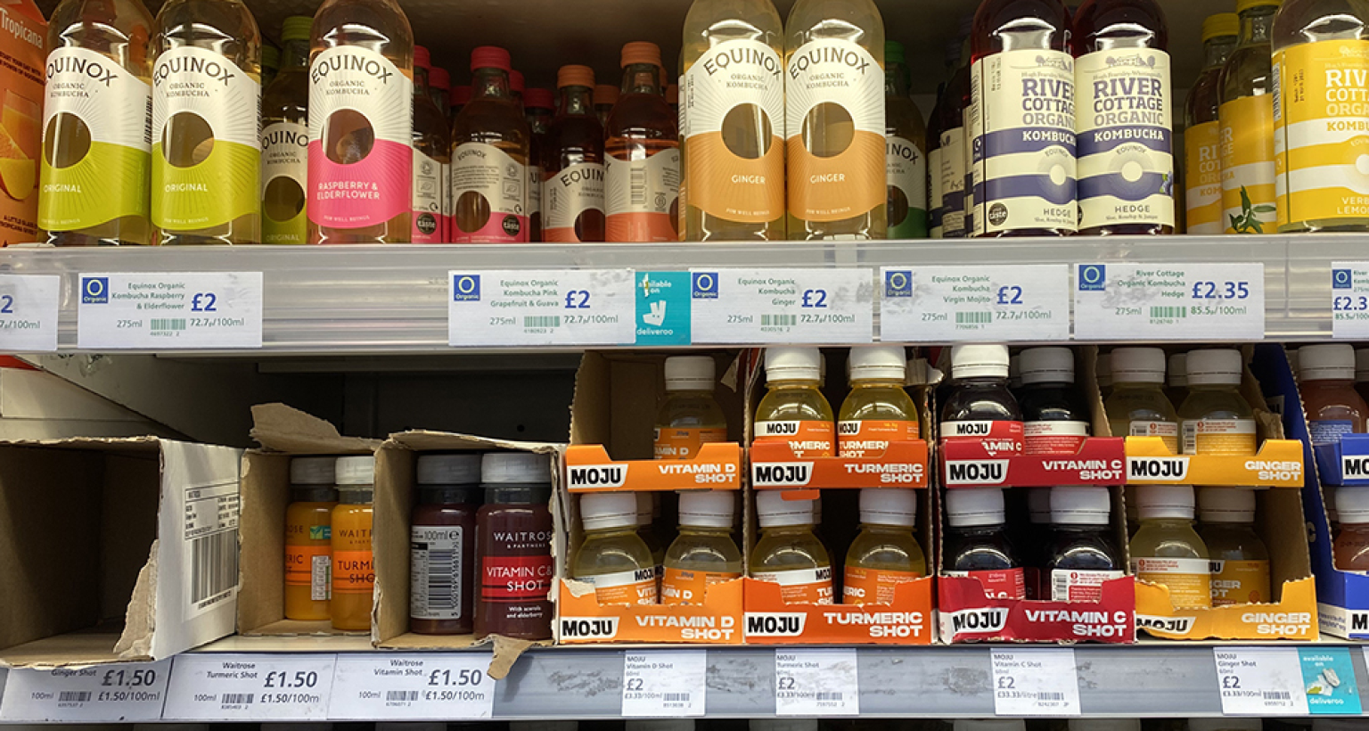 イギリス・ロンドンで買える”Juice Shot”